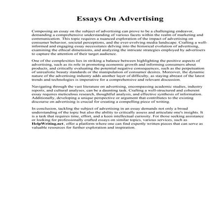 Essays On Advertising.pdf