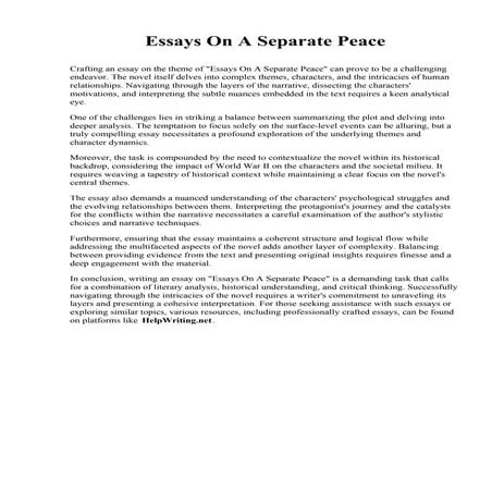 Essays On A Separate Peace.pdf