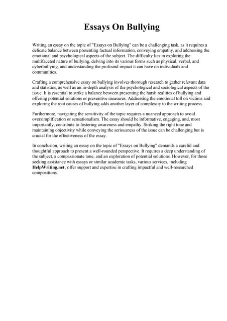 Bullying Essay Example.pdf