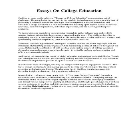 How To Write College Level Essays.pdf