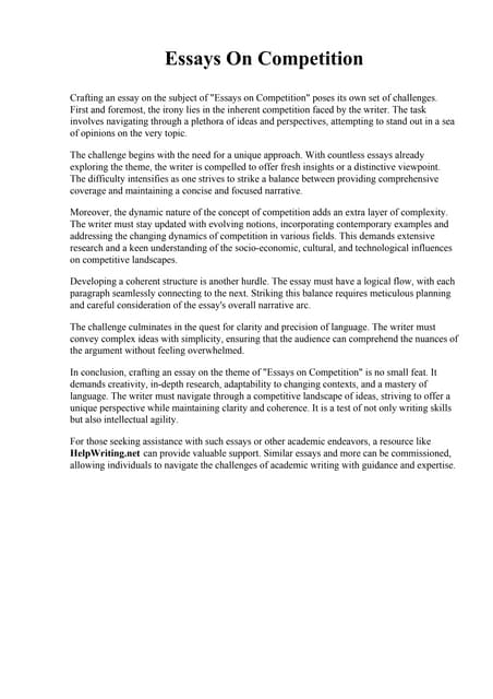 How To Write A Comparison And Contrast Essay.pdf