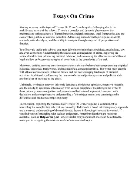 Bank Robbery Essay.pdf