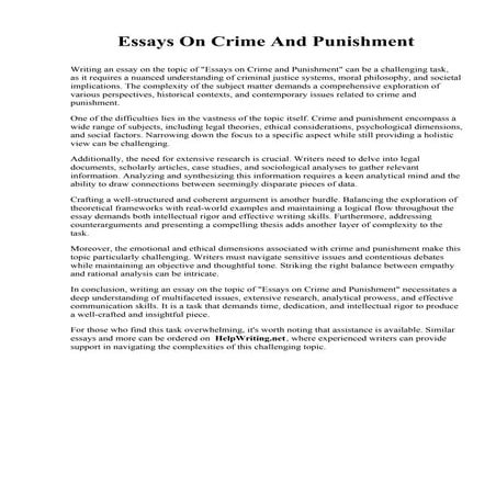 Essays On Crime And Punishment.pdf