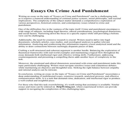 Essays On Crime And Punishment.pdf