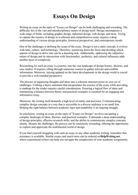 Essays On Architecture.pdf | Design | Fine Art