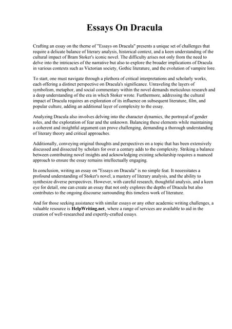 Edgar Allan Poe Essay. Olney Central College | PDF