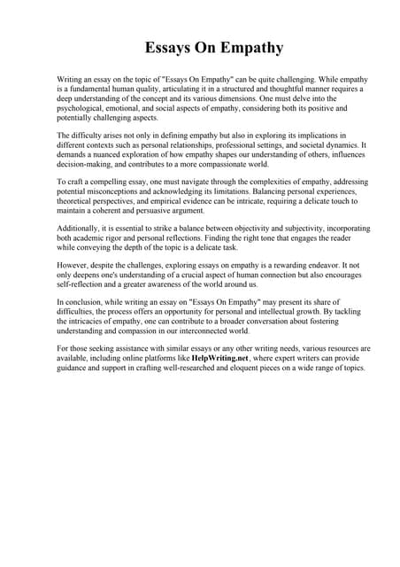 Satisfaction Comes From Helping Others Essay.pdf