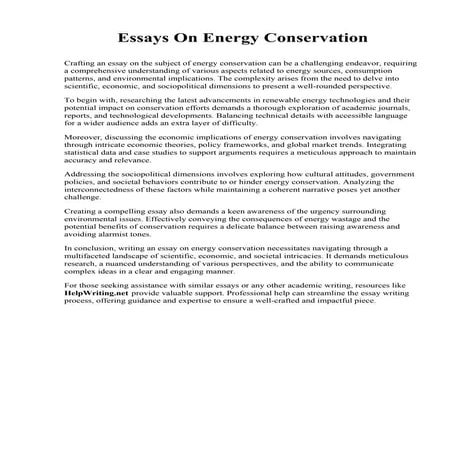 Essays On Energy Conservation.pdf