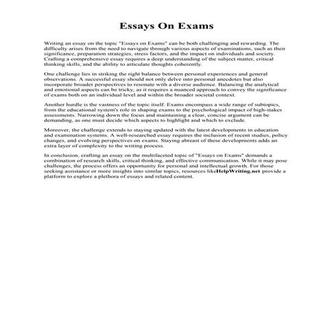 Exams Essay.pdf