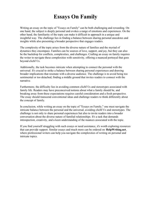 Definition Essay Of Family.pdf