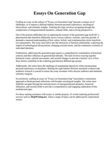 Generation Gap Essays.pdf
