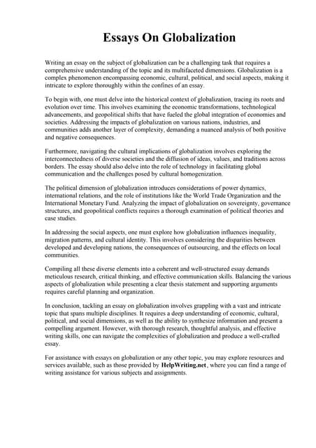 Globalization Pros And Cons Essay.pdf