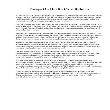 Essay On Health Care.pdf