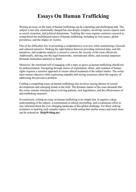 Human Trafficking Argumentative Essay.pdf