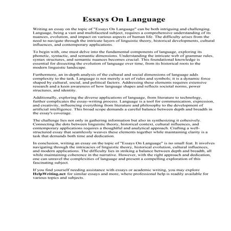 Essays On Language.pdf