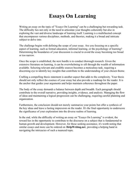 Learning Theory Essay.pdf