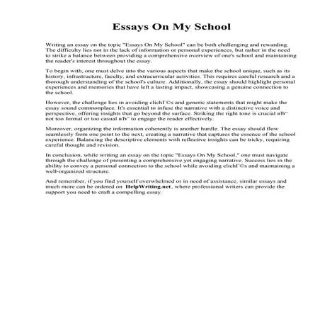 Essays On My School.pdf