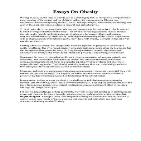 Essay Examples For High School Students | PDF