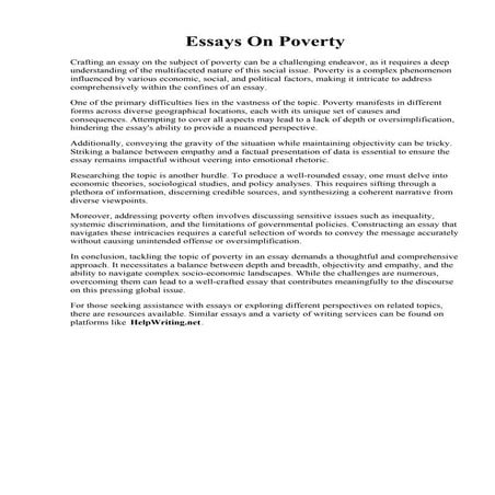 Essays On Poverty.pdf