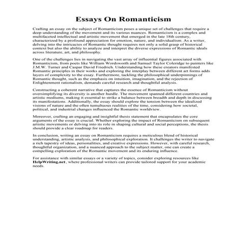 Essays On Romanticism.pdf