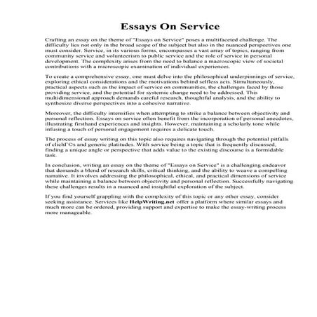Essays On Service.pdf