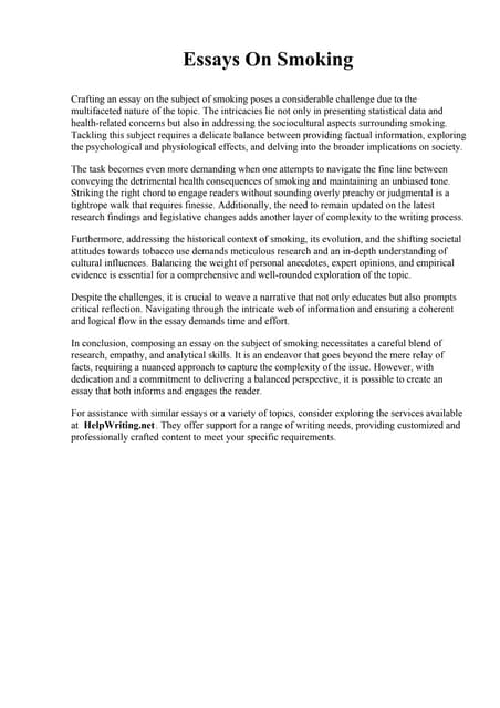 Effects Of Smoking Essay.pdf