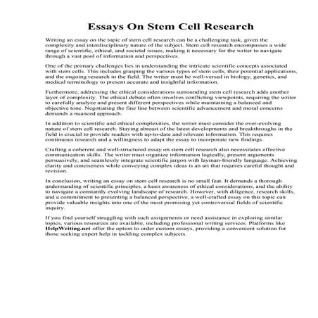 Example Of Literature Essay | PDF