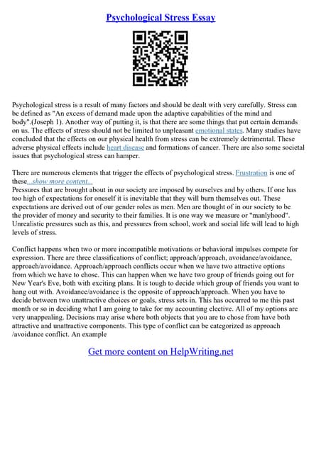 Stress management among teenagers ppt | PPTX