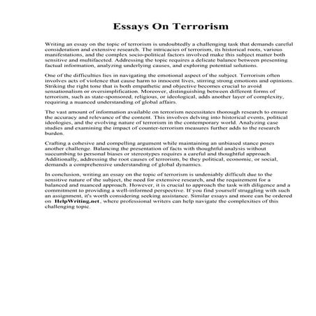 Essays On Terrorism.pdf