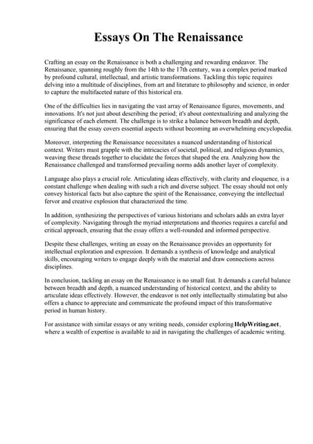 Renaissance Essay Topics.pdf