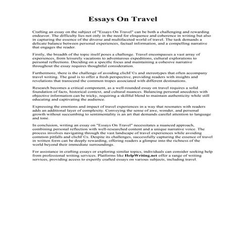 Essays On Travel.pdf