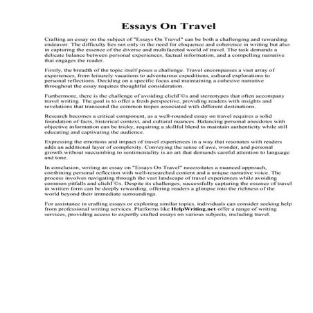 Essays On Travel.pdf