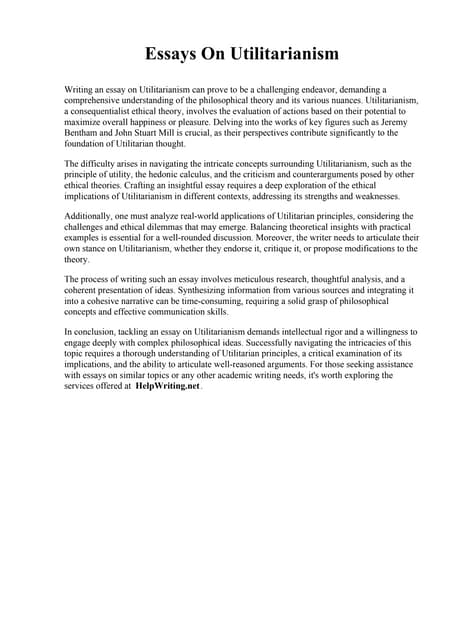 Utilitarianism And Other Essays.pdf