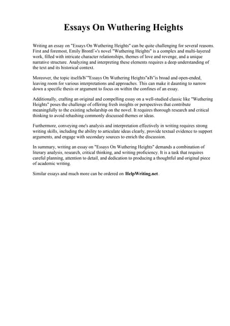 Wuthering Heights Essay Topics.pdf
