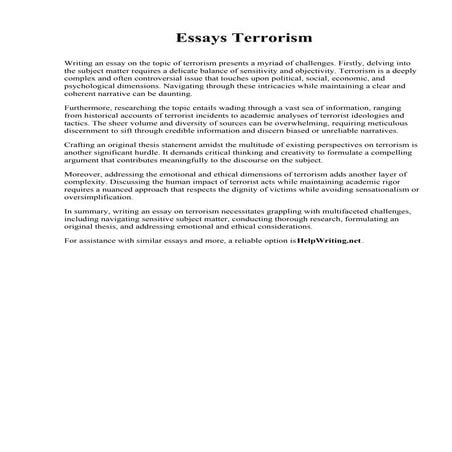 Terrorism Essays.pdf