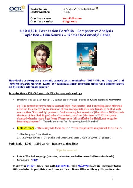 Presentation script template | DOCX