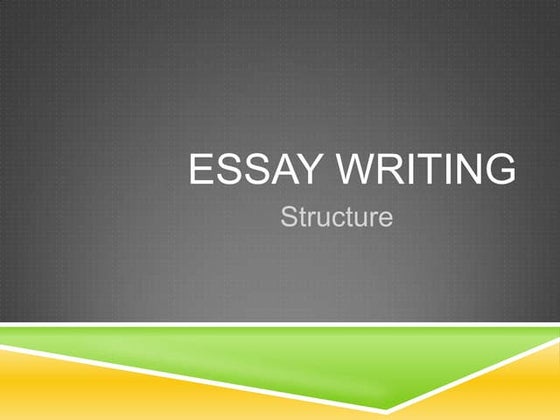 TEEL Essay structure | PPT