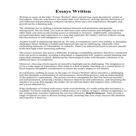 Essays Written.pdf