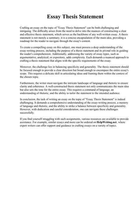 Topic Sentence Starters For Essays.pdf