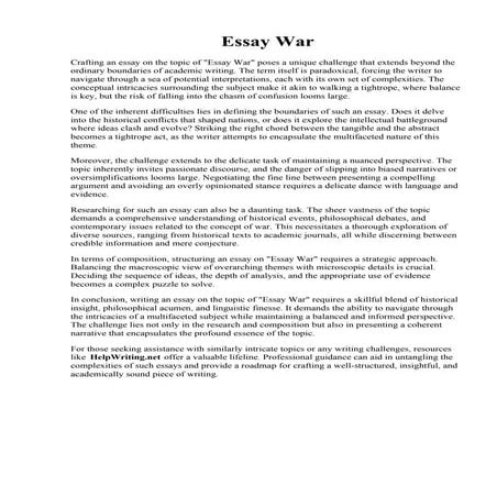 Claim Of Value Essay Topics | PDF