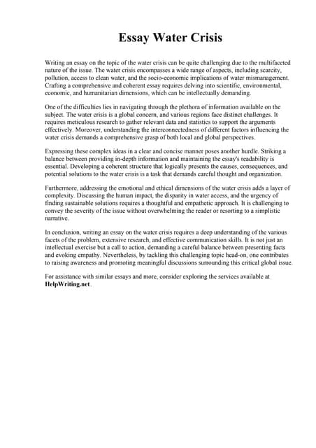 Water Shortage Essay.pdf