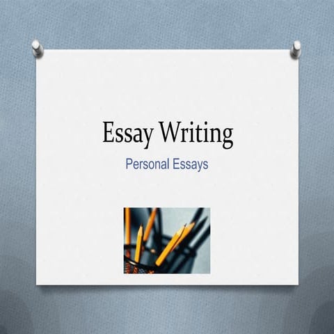 Essay writing | PPT
