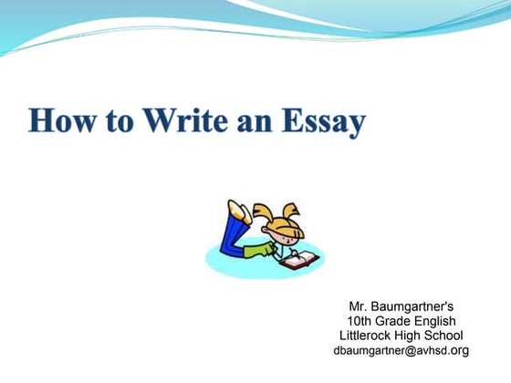 Writing To Entertain | PPT