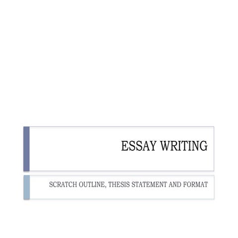 ESSAY WRITING SKILLS and TYPES OF INTRODUCTION | PPTX