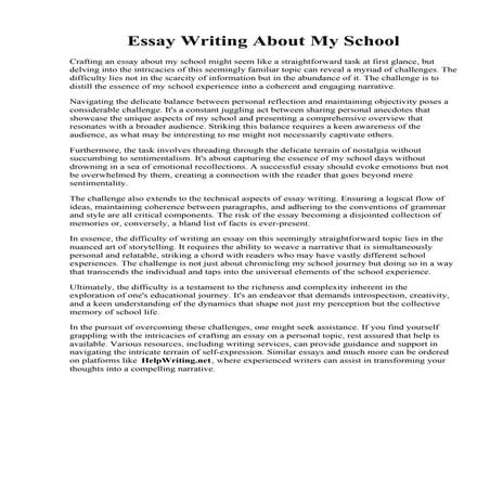 Essay Writing About My School.pdf