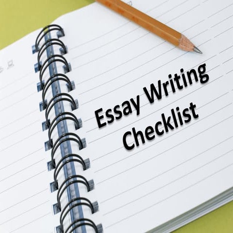 Essay Writing Checklist | PDF