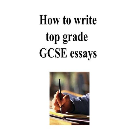 Essay Writing GCSE Holmes | PPTX