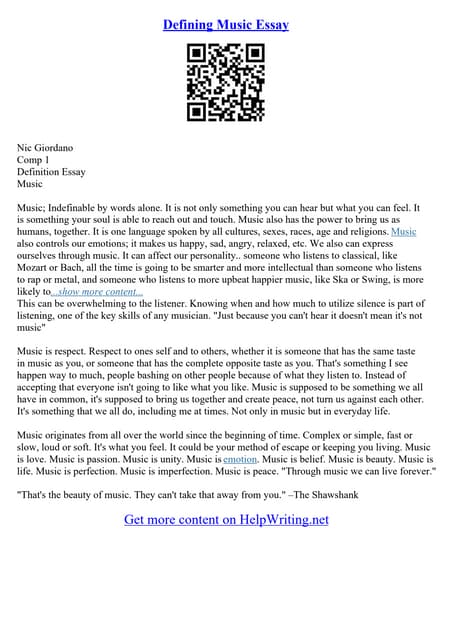 Music in our_life | PPT