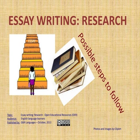 Essay writing research | PPT