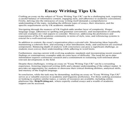 Essay Writing Tips Uk.pdf